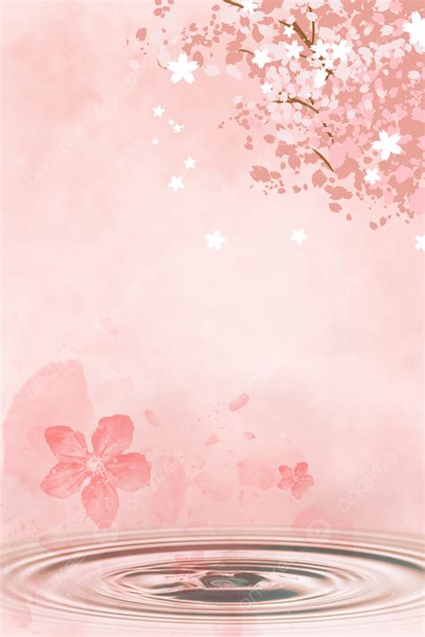 벚꽃 시즌 제품 전단 배경 소재 배경 화면 및 일러스트 무료 다운로드 Pngtree
