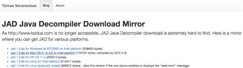 簡単にjavaのclassファイルを解析逆コンパイルする方法 Joyplotドキュメント