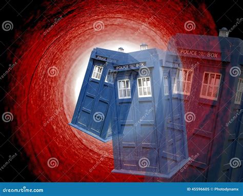 Dr Who Tardis Vortex Stock Image Image Of Universe Tardis 45596605