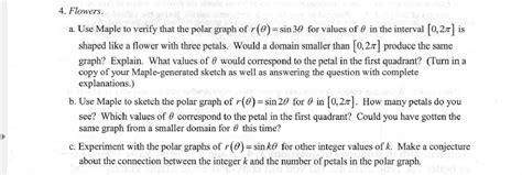 Solved Use Maple Draw The Graph As The Question Ask And