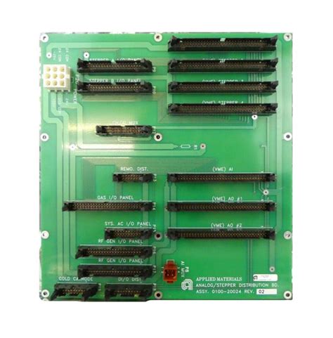 Amat Applied Materials 0100 20024 Analogstepper Distribution Pcb Card