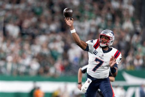 ‘right Now Jacoby Brissett Still Patriots Starting Qb Even After