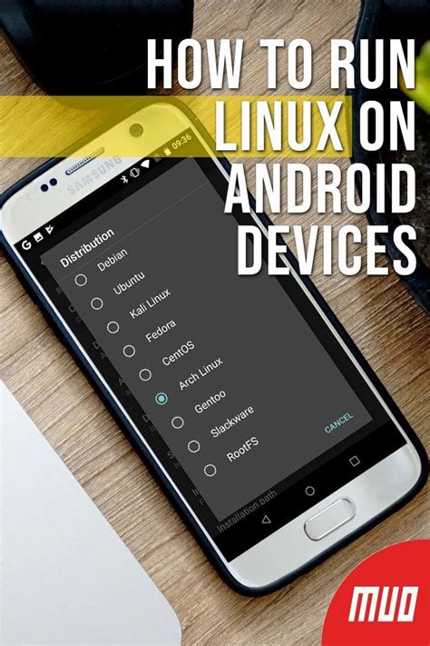How To Run Linux On Android Devices Android Linux Opensource