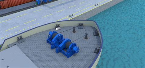 Barge Winch Aicrane Winch Solution For Maritime Operation