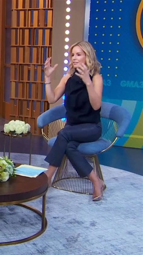 Gma3s Dr Jen Ashton Shows Off Stunning Figure In Tight Blue Leather