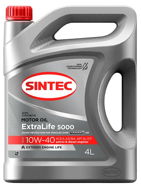 Sintec Extralife 5000 10w 40 Acea A3 B4 Api Sl Cf Sintec Форум Oil Выбор