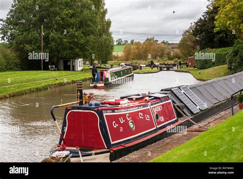 The Canal Pound Above Hillmorton Bottom Lock Oxford Canal North