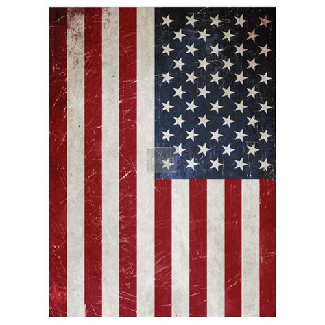 Redesign Décor Transfers America size 23x 30 ReDesign with Prima