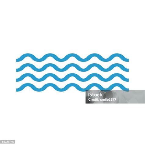 波在平面樣式波浪線圖示向量圖形及更多動作圖片 動作 圖標集 圖示 Istock