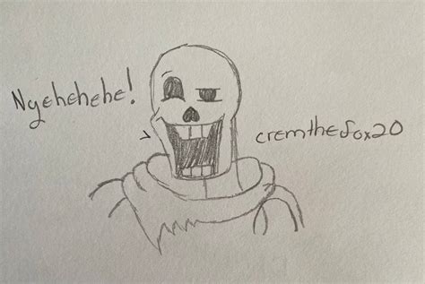 [at] Papyrus Saying Nyehehe Flame Crocalor By Theunderwaterworld On