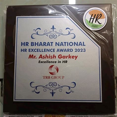 Tnq Samar Mahapatra From Hr Bharat Forum For This Recognition Ashish Gakrey 22 Comments