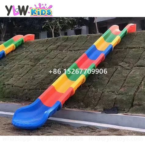 YLWCNN-tobog-n-de-montaje-de-pl-stico-doble-para-parque-infantil-al ...