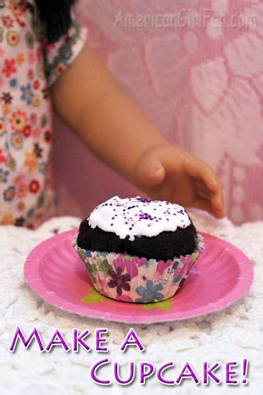 Doll Recipe Make A Cupcake Americangirlfan
