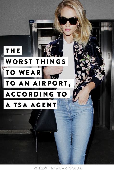 The Worst Things To Wear To An Airport According To A TSA Agent Airport Style Travel Outfits