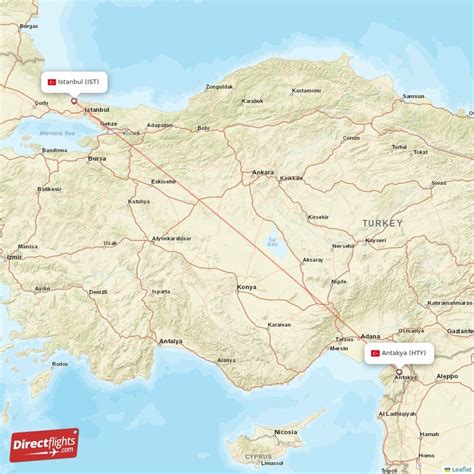 Direct Flights From Istanbul To Antakya Ist To Hty Non Stop
