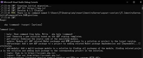 DbMigrator Error Issue Abpframework Abp GitHub
