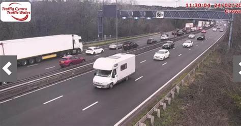 The M4 Road Closures Taking Place This Week Wales Online