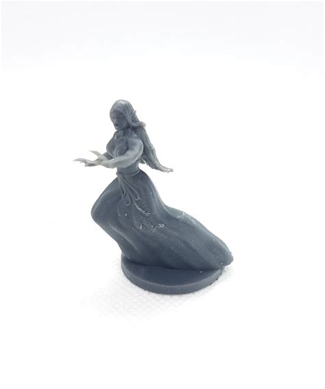 3d Printed Banshee Miniature Dandd 3d Printed Custom Figure Resin