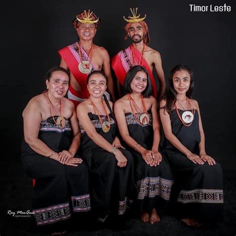 Timor Leste Ta S Timor Traditional Costume In Timor Leste
