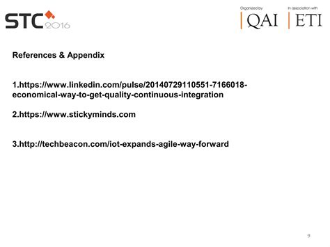 Stc 2016 Regional Round Iot Testing In Agile Ppt