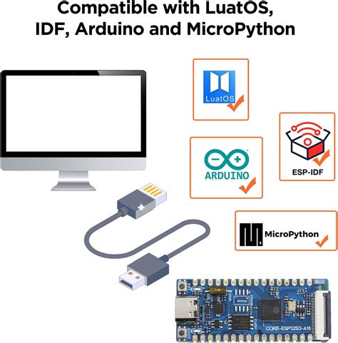 3 placas de desarrollo usb c esp32 s3 esp32 s3 mcu con psram de 8 mb