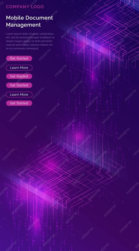 Free Vector Big Data Waterfall Streams Of Digital Binary Code