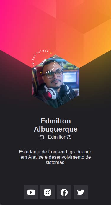 GitHub Edmilton75 Nlw Cracha Site De Portifolio Feito No NLW 7