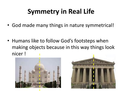 Symmetry Lines Reflection Rotation PPTX