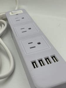 USB-удлинитель с USB-портами 4 розетками 3