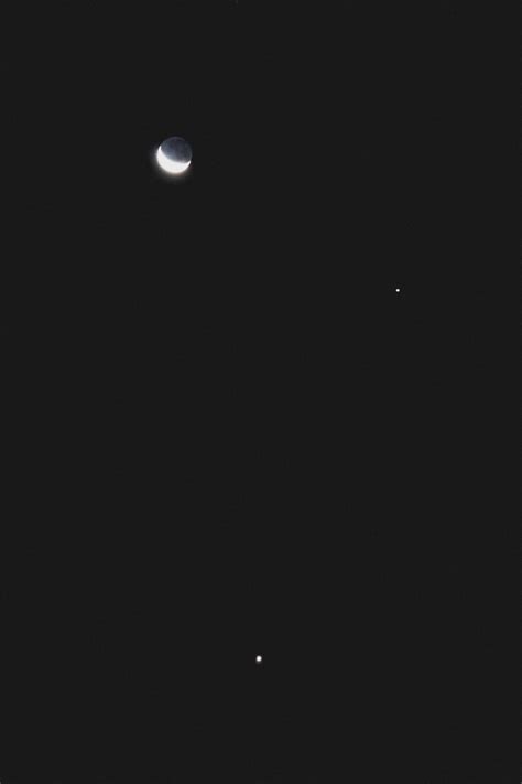 The Moon Jupiter And Venus Wolfys Paw
