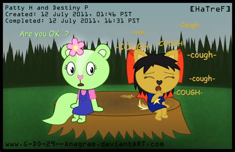 Patty H And Destiny By G Do 29 Anagram On Deviantart Happy Tree