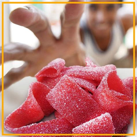 Li Hing Mui Lychee Sour Belts Gummy Candy Snack Hawaii