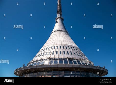 Jested Tower On The Top Of Jested Mountain Famous Tourist Attraction