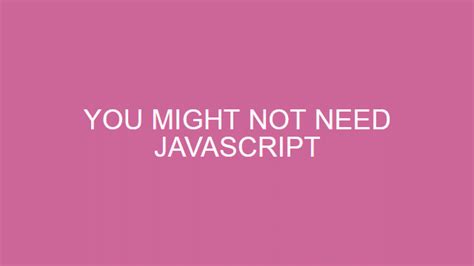 Treba Li Vam Javascript Blogopod