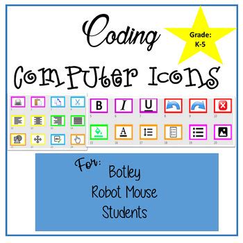 Botley Coding Computer Icons Coding By Proven Computer Lessons