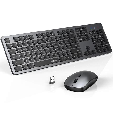 Big Sale Wireless Keyboard And Mouse Wisfox Full Size Usb Wireless Keyboard Mouse Set With