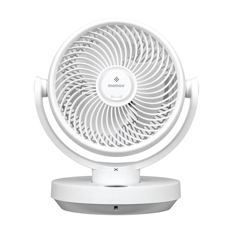 Momax Airoma 3d Air Circulation Diffuser Fan White Hktvmall The
