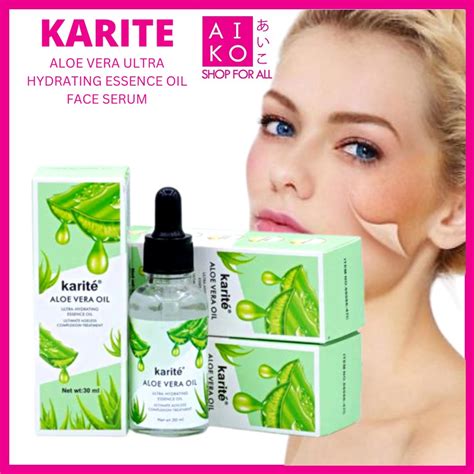 Aiko Karite Aloe Vera Ultra Hydrating Essence Oil Face Serum 30ml