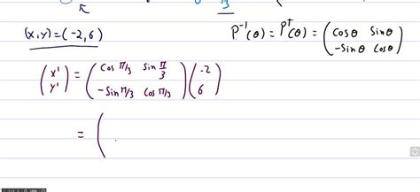 Solved Let A Rectangular X Y Coordinate System Be Obtained By