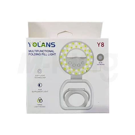 ไฟถ่ายรูป Led Y8 Magnetic Led Video Light ถ่ายวีดีโอ ปรับสีrgbได้ หรี่