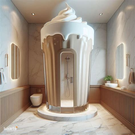 Sweet Escape Milkshake Cup Shaped Standing Bathroom For Whimsical