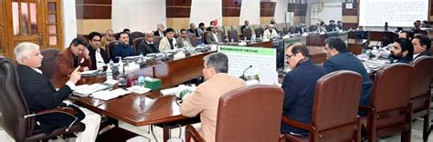 Peshawar Chief Minister Khyber Pakhtunkhwa Mahmood Khan Chairing 84th