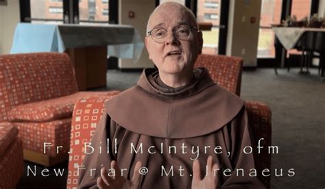 Welcoming Fr Bill Mcintyre Mt Irenaeus