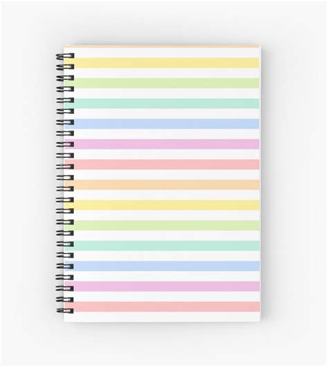 Pastel Rainbow Stripes Artwork Design • Also Buy This Artwork On