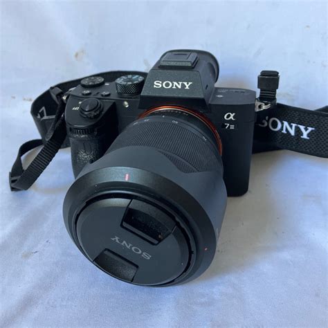 【目立った傷や汚れなし】 【1円スタート】sony ソニー α7 Iii デジタル一眼カメラ Ilce 7m3k ズームレンズキット Fe 3