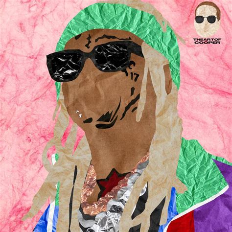 Lil Wayne Fan Art Part Of A Paper Cut Out Style Project Ive Been