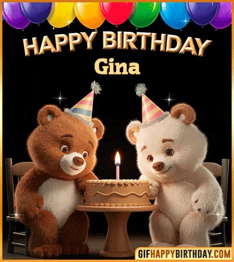 Happy Birthday Gina  Images