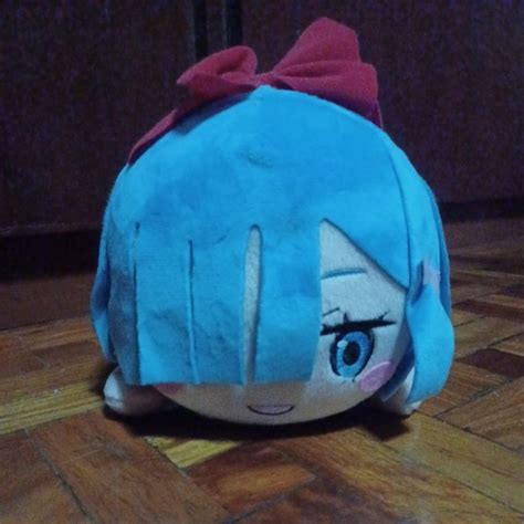 Rem Re Zero Plush Shrine Maiden Sega Lay Down On Carousell