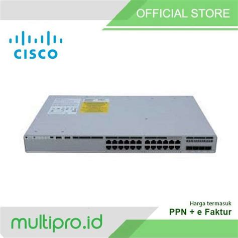Jual Cisco C9200 24p A Cisco Catalyst 9200 24 Port Poe Switch Di
