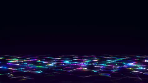 입자의 추상 기술 물결 빅 데이터 시각화 모션 도트가 있는 배경 인공지능 가리키기에 대한 스톡 사진 및 기타 이미지 가리키기